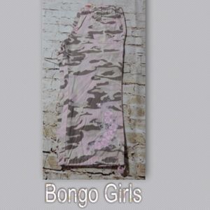 Bongo Girls | Bottoms | Bongo Girls Pink Camouflage Pants | Poshmark